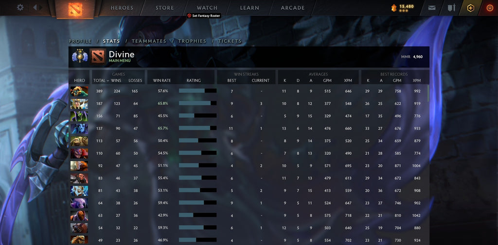 Divine III | MMR: 4960 - Behavior: 9702 – VikingDOTA