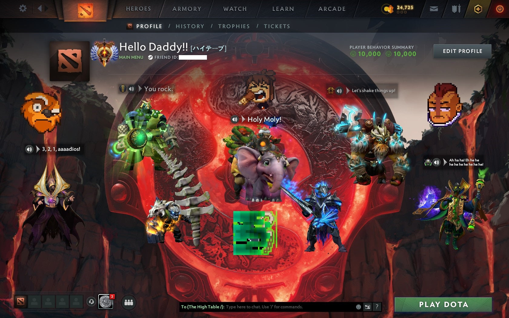 Immortal | MMR: 7389 - Behavior: 10000 - Communication: 10000 – VikingDOTA