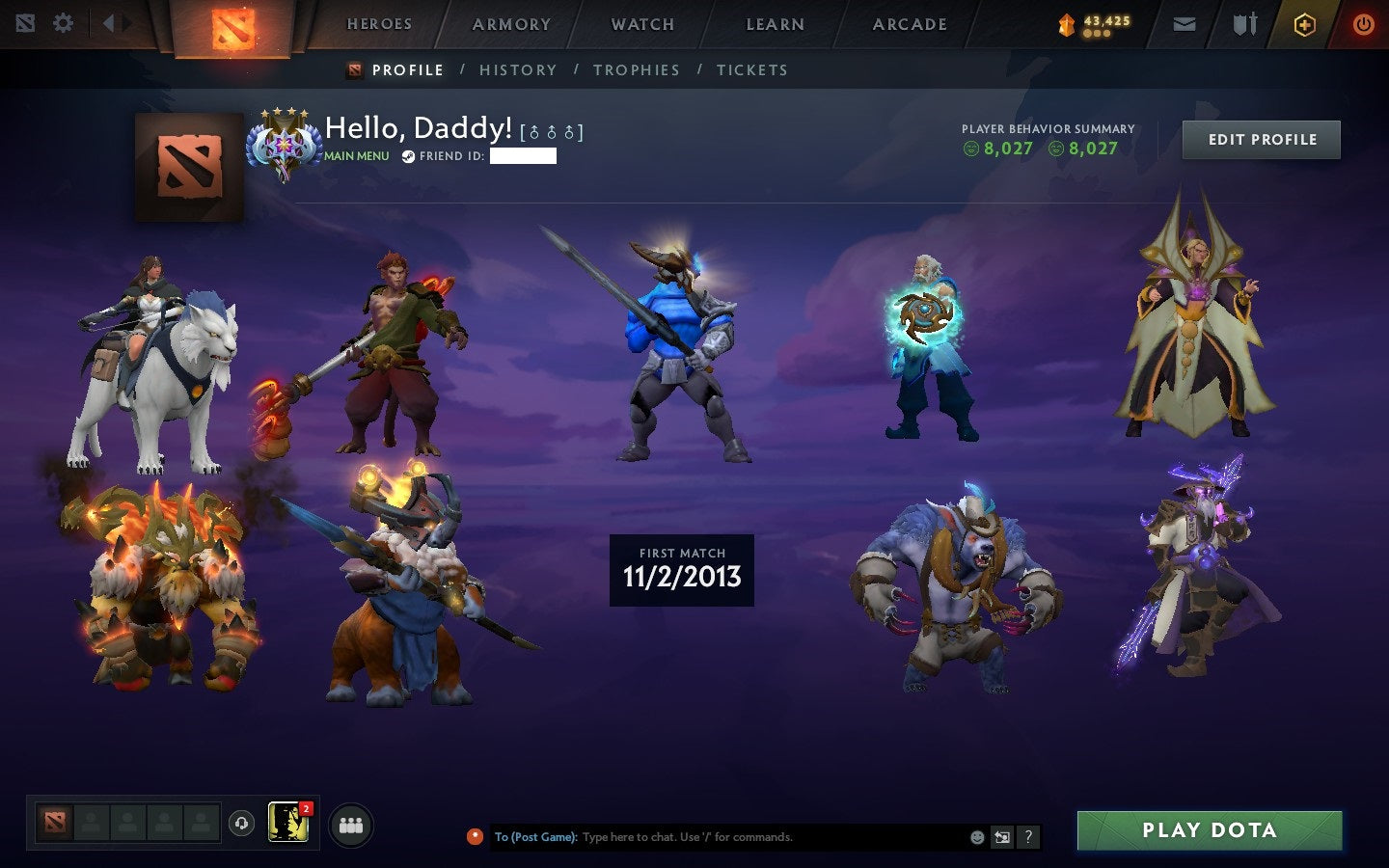Ancient IV | MMR: 4264 - Behavior: 8027 - Communication: 8027 – VikingDOTA