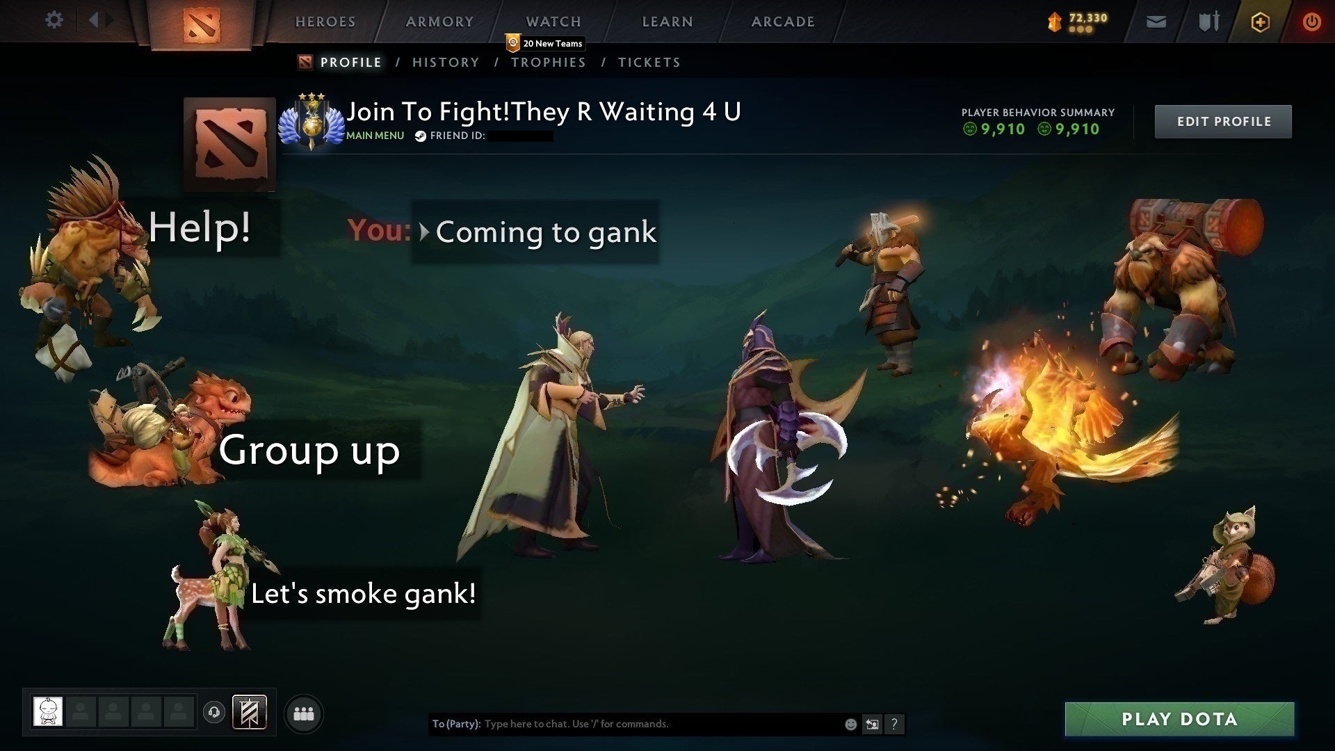 Divine III | MMR: 5011 - Behavior: 9910 - Communication: 9910 – VikingDOTA