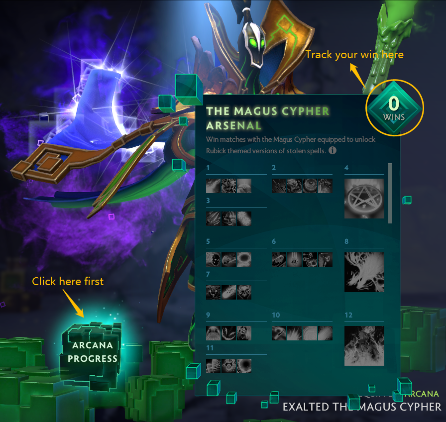 Rubick Arcana Style 2 Unlock – VikingDOTA