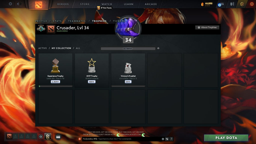 Crusader IV | MMR: 1880 - Behavior: 9830 – VikingDOTA