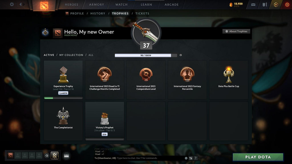 Guardian I | MMR: 816 - Behavior: 10410 - Communication: 9460 – VikingDOTA