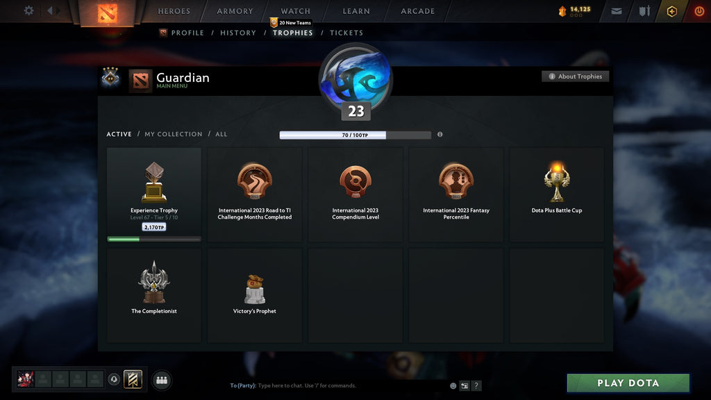 Guardian IV | MMR: 1242 - Behavior: 10000 - Communication: 10000 ...