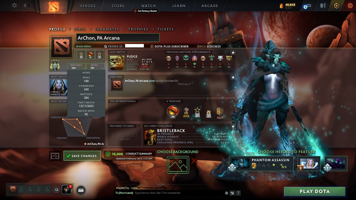 Archon IV | MMR: 2820 - Behavior: 10000 – VikingDOTA