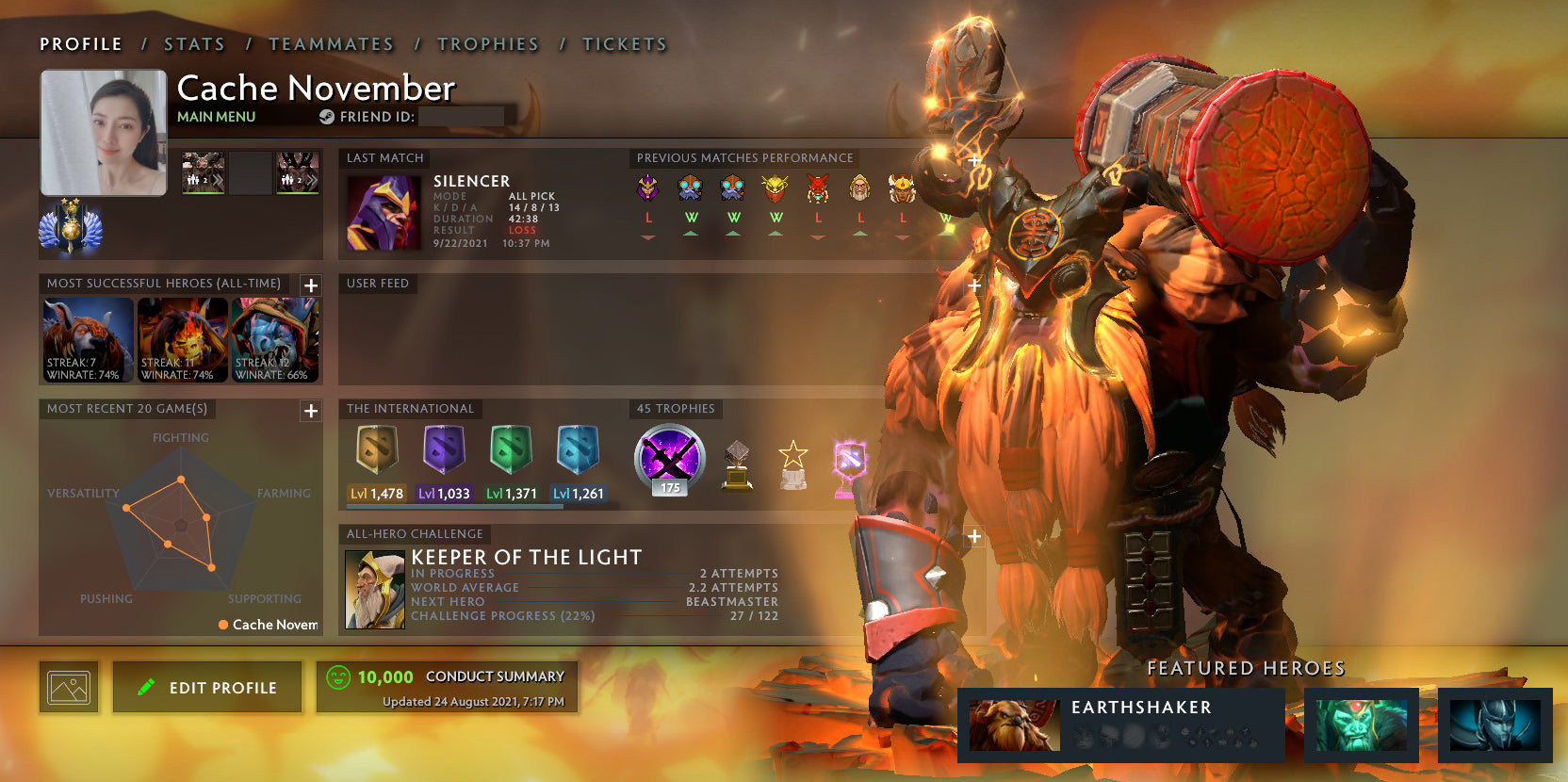 Divine II | MMR: 4870 - Behavior: 10000 – VikingDOTA